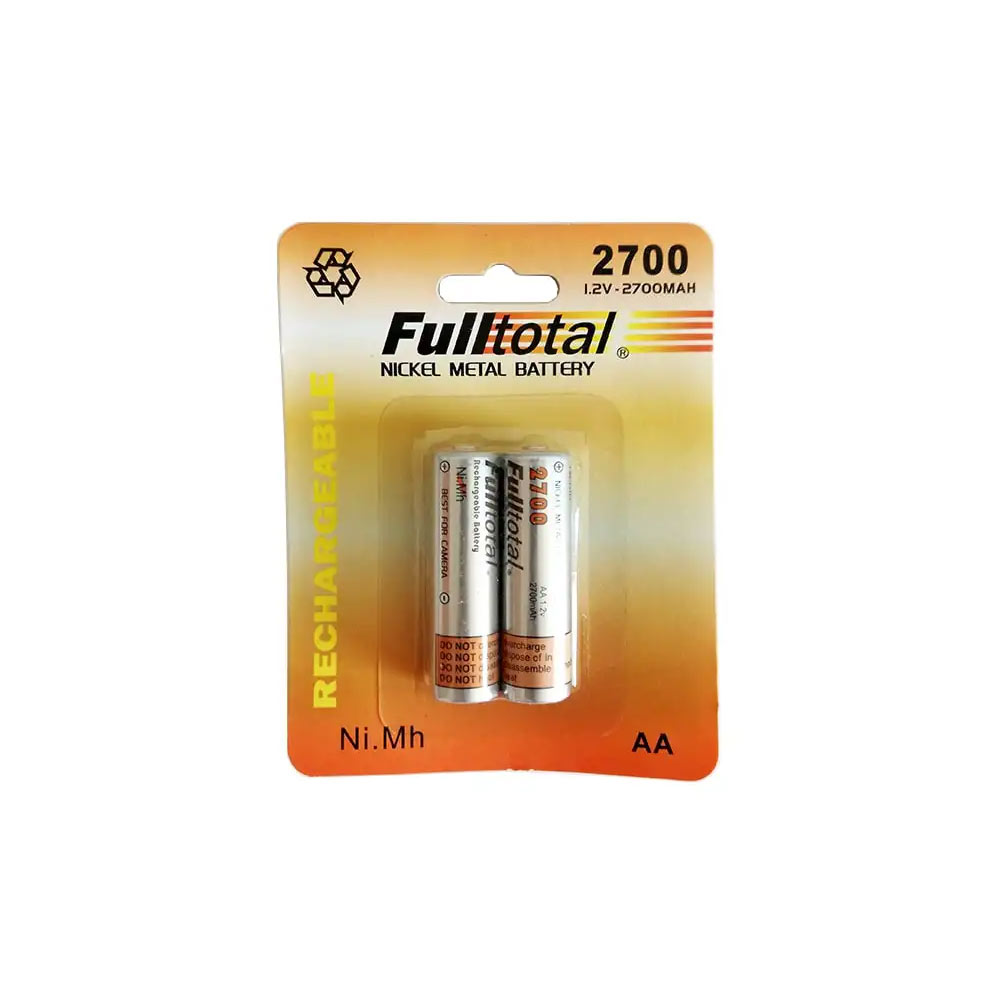 PACK 2 PILAS RECARGABLES `AA` FULLTOTAL 2700 MAH – Despensa Digital ...