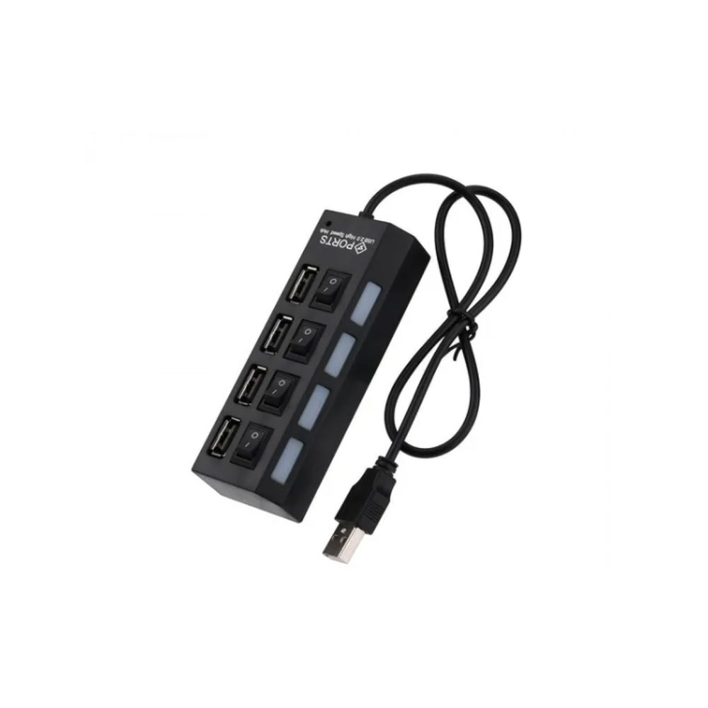 HUB USB 4 PUERTOS CON INTERRUPTOR DINAX – Despensa Digital – mayorista ...