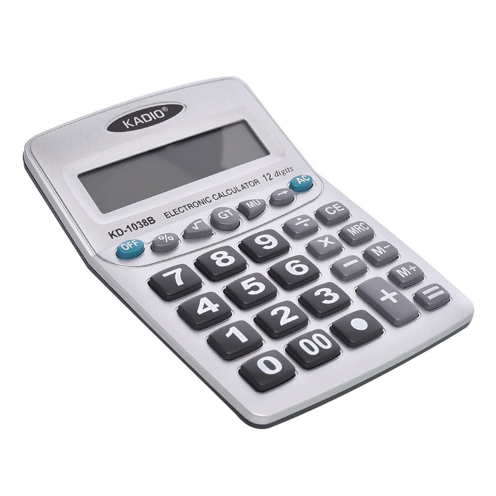 CALCULADORA MESA 12 DIGITOS A PILA 18CM X 13CM – Despensa Digital ...