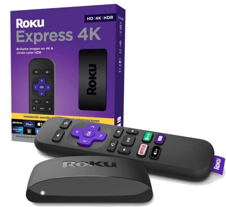 SMART TV BOX ROKU EXPRESS 4K + HDMI 1080P WIFI HD CONTROL REMOTO ...